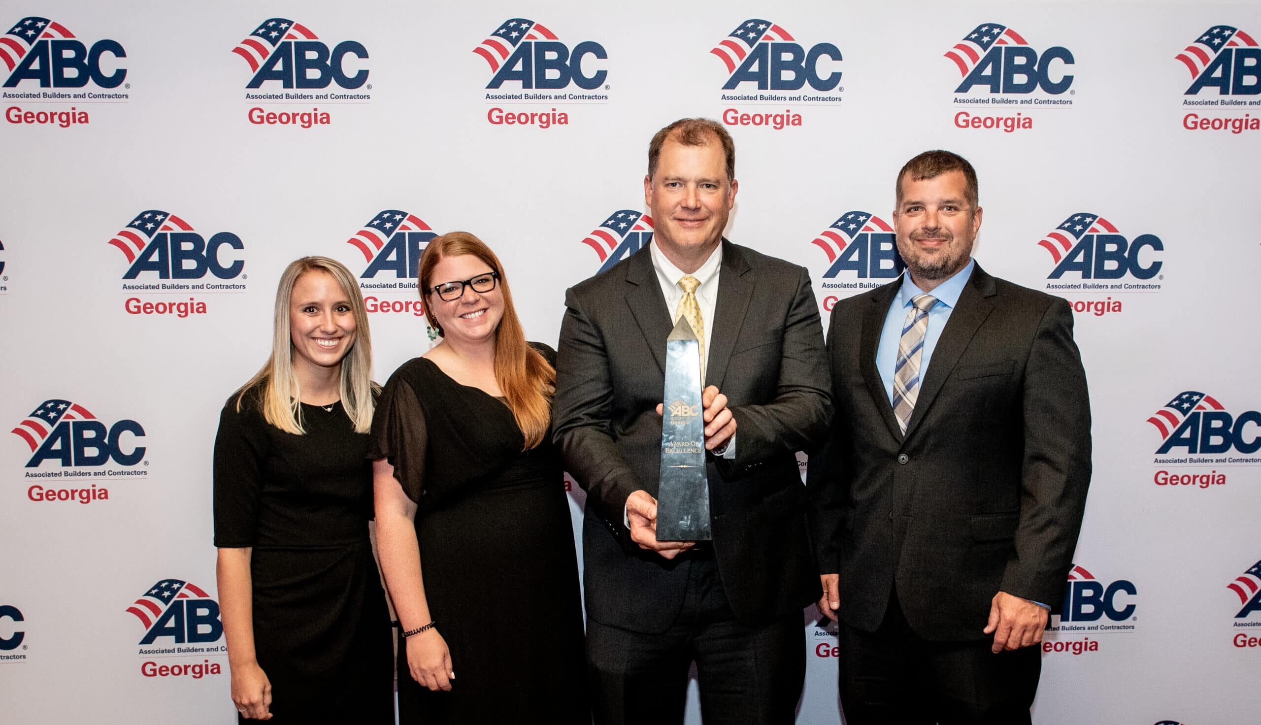 Carroll Daniel Earns Top Honor on First Award Entry with ABC Georgia | Carroll Daniel Construction