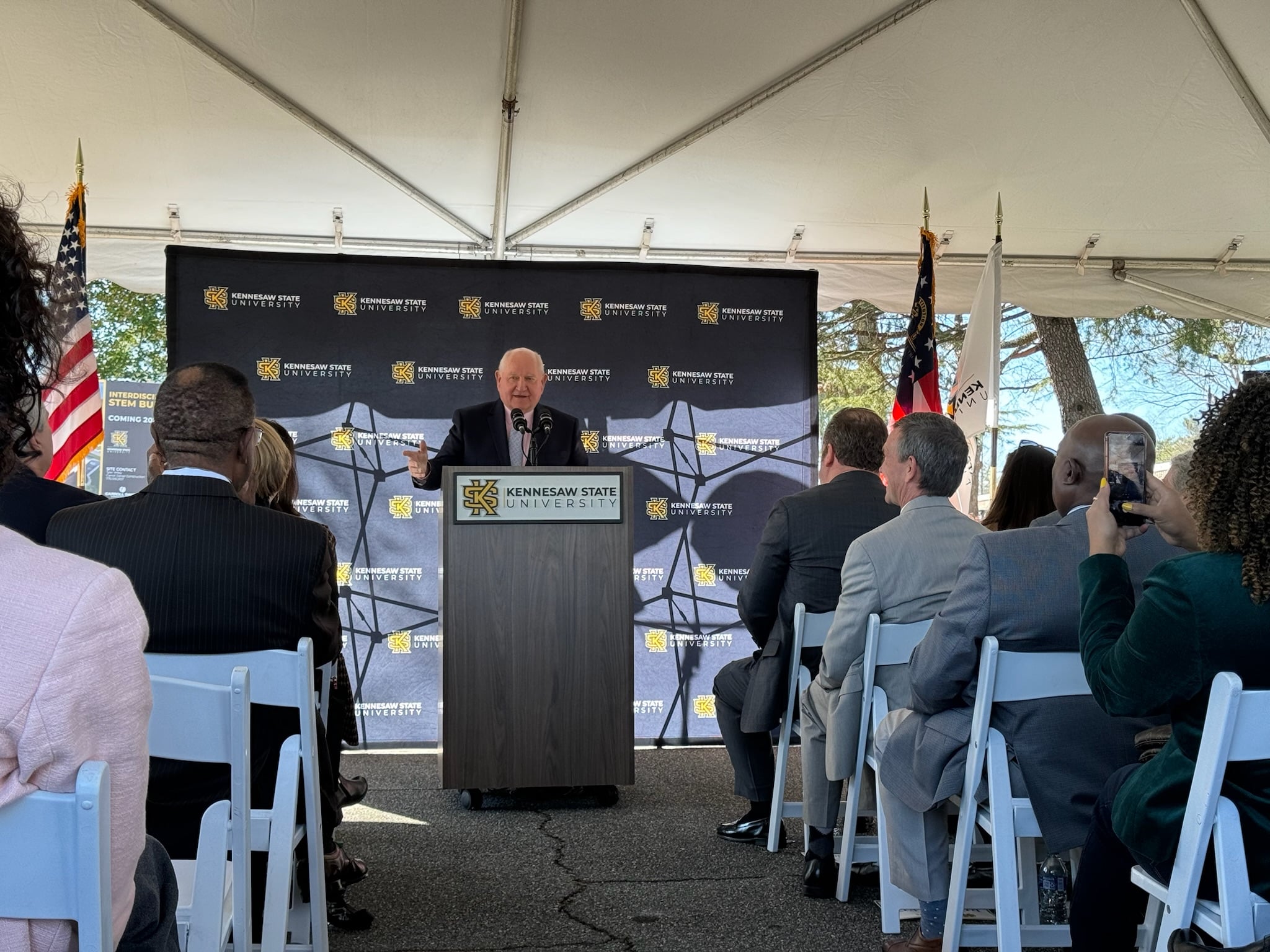 Groundbreaking Marks Start of KSU Interdisciplinary STEM Building